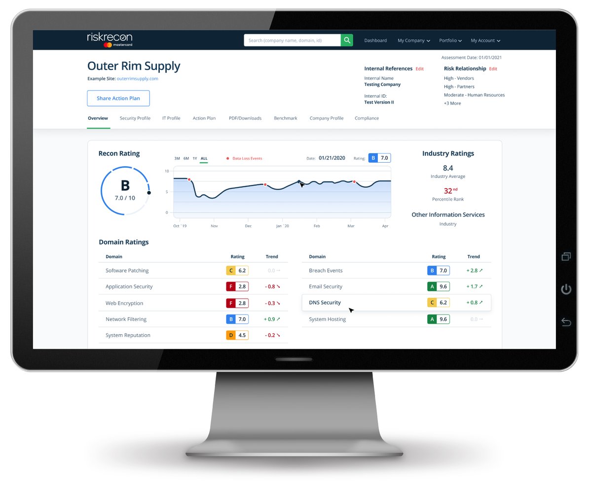 Free 30-Day Access: Vendor Risk & Security Ratings | RiskRecon