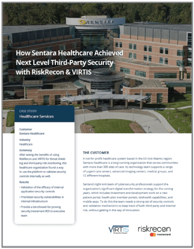 Case Study: Sentara Healthcare | RiskRecon