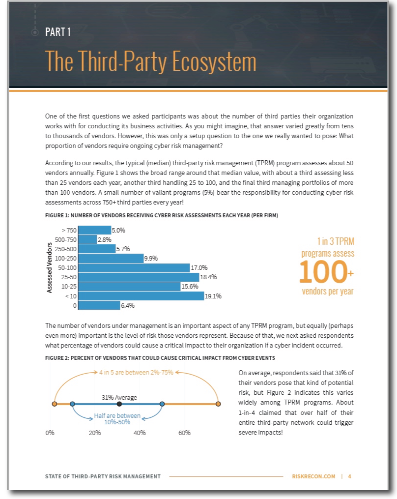 State of Third-Party Risk Management Report | RiskRecon